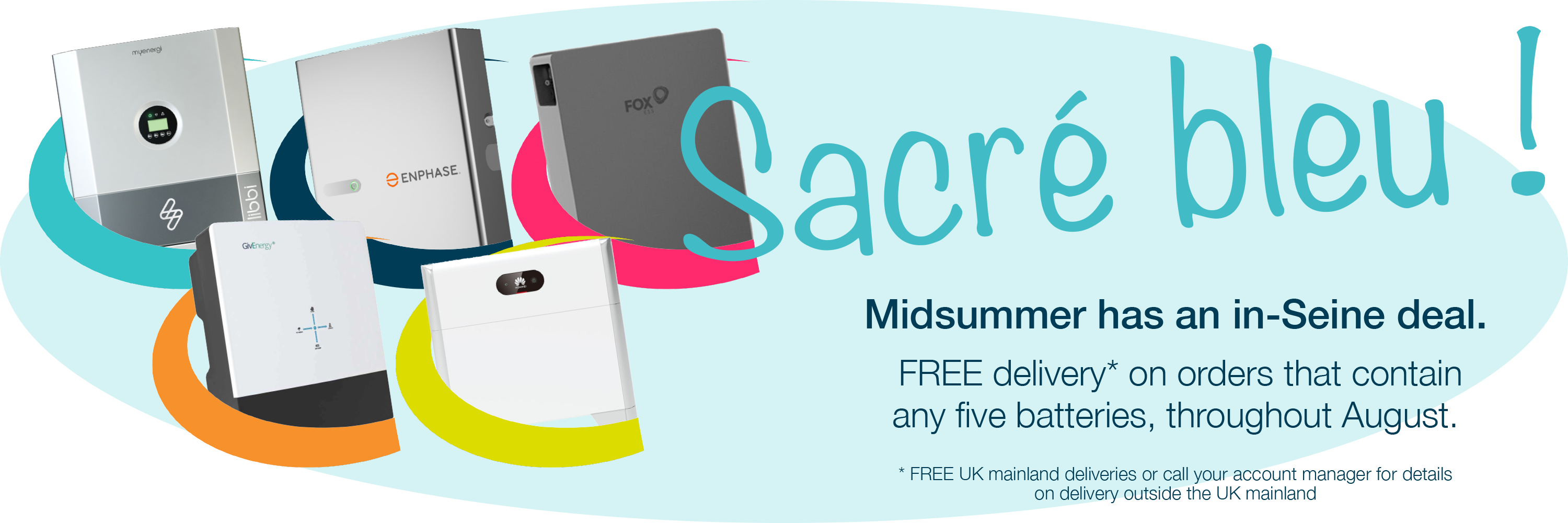 Live promotions across our brands